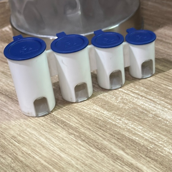Tupperware | Other | Tupperware Canisters Miniature Coin Holder | Poshmark